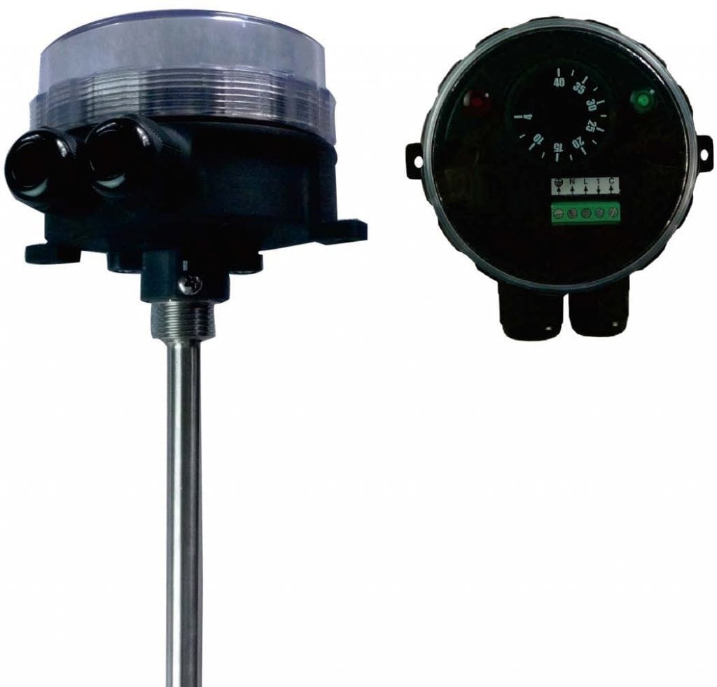 Set point adjustable rod thermostat, IP44 – JPC France