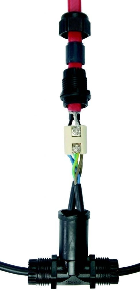 Tee connection box for heat tracing cables – JPC France